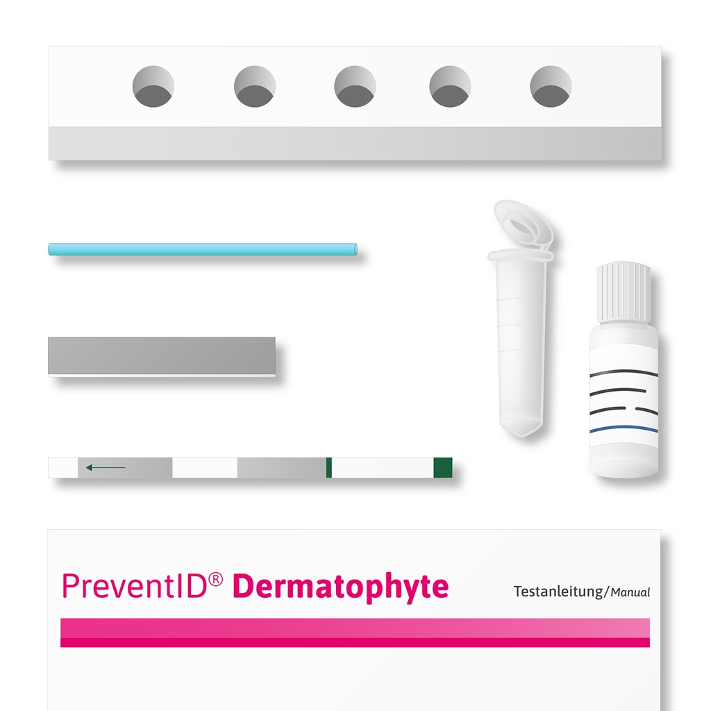 PreventID® Dermatophyte - Test Antifongique (10/bte) | Pied Réseau